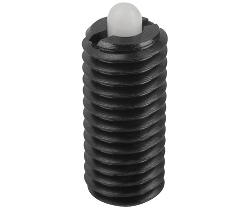 Spring Plungers - Pin Type - Steel - Hex End & Slotted End - Plastic ...